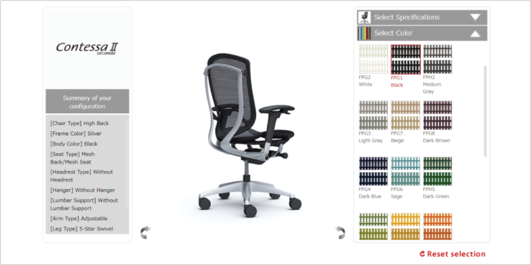 Okamura Contessa II Office Task Chair - Iconic Ergonomic Design