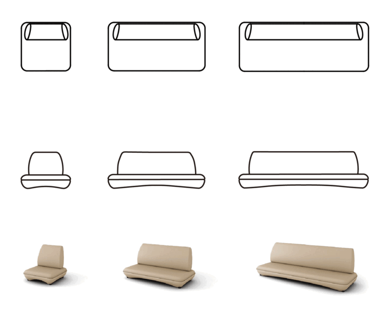 NAGARE Collection of Office Seating & Lounge by Okamura