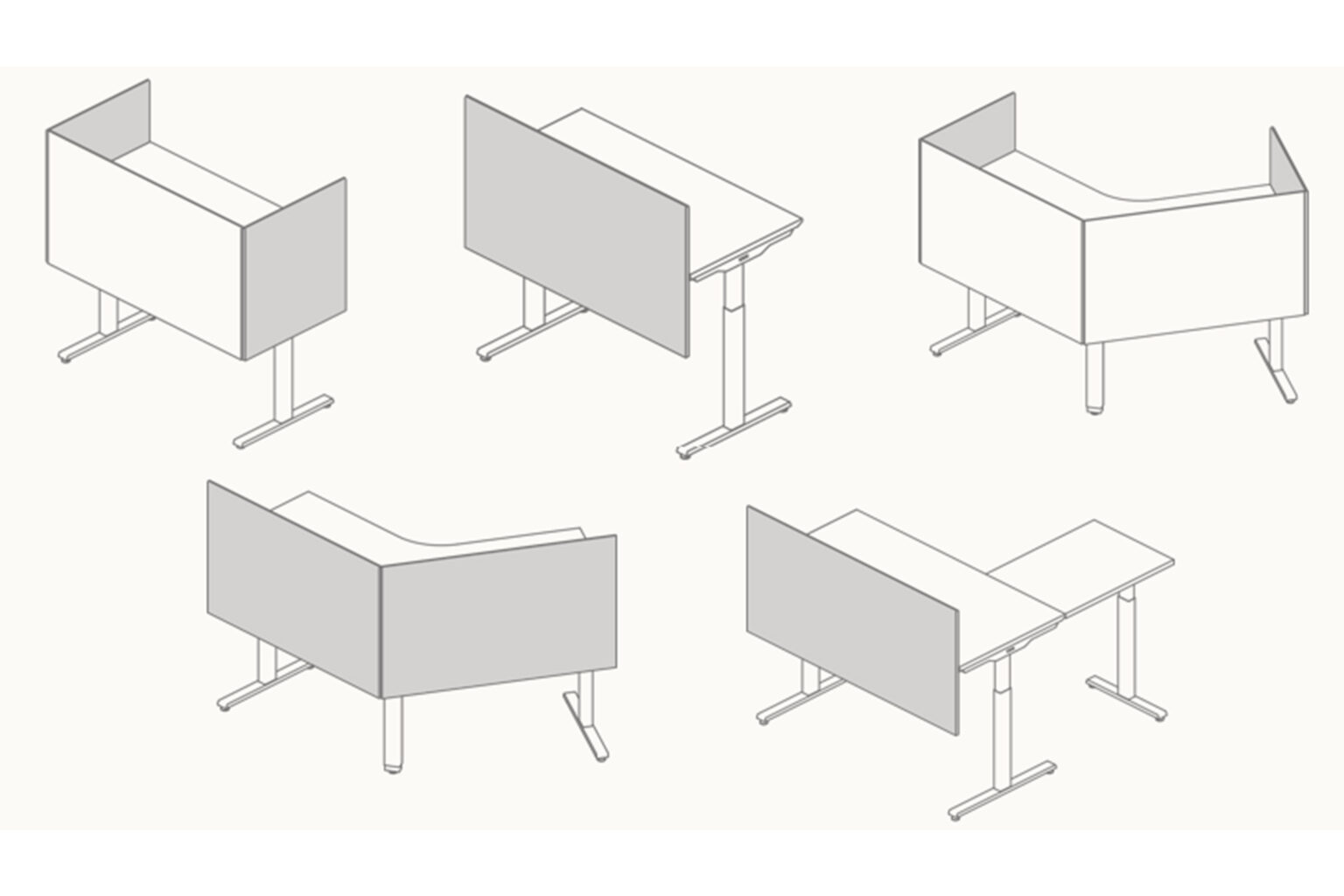 Workflex HAT - A Flexible & Adaptive Desk System | Okamura