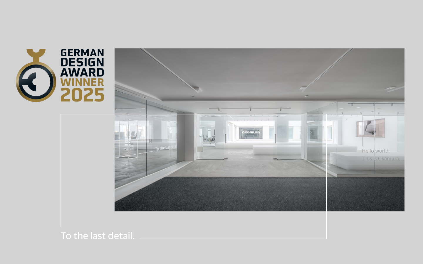 Okamura's NeoCon 2024 Exhibit Wins German Design Award