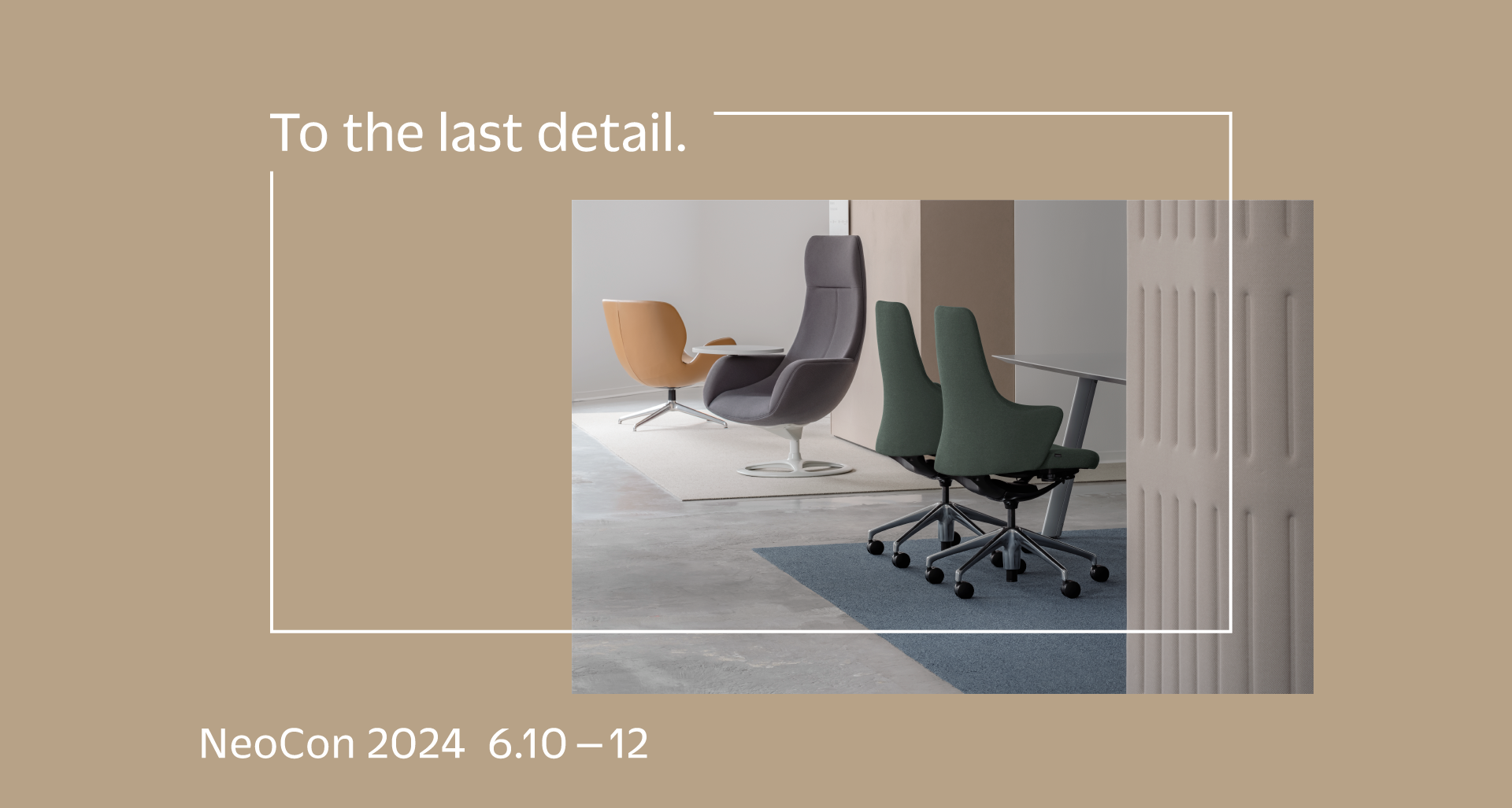 NeoCon 2024 | Okamura Unveils "To the Last Detail" Design Philosophy