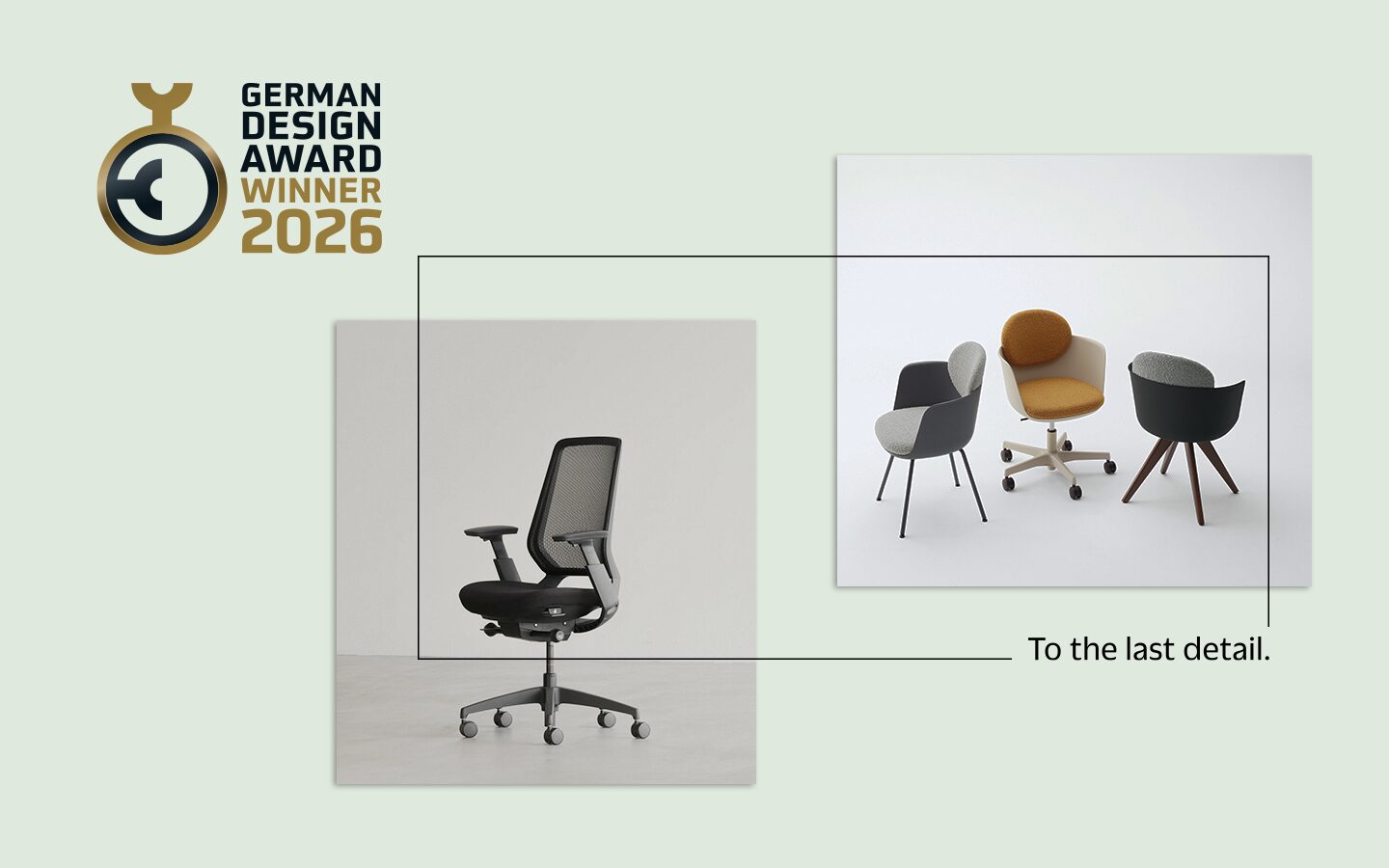 German Design Award 2026 Excellent Product Design | Okamura